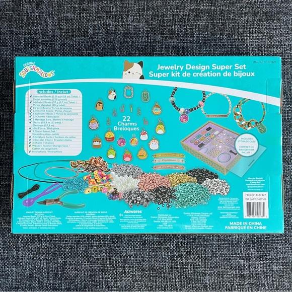 Squishmallows | Toys | Nib Squishmallow Jewelry Design Super Set | Poshmark